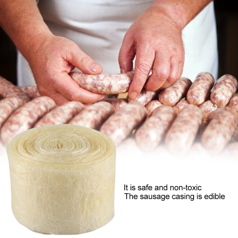 Pouvez-vous manger un boyau de saucisse synthétique?